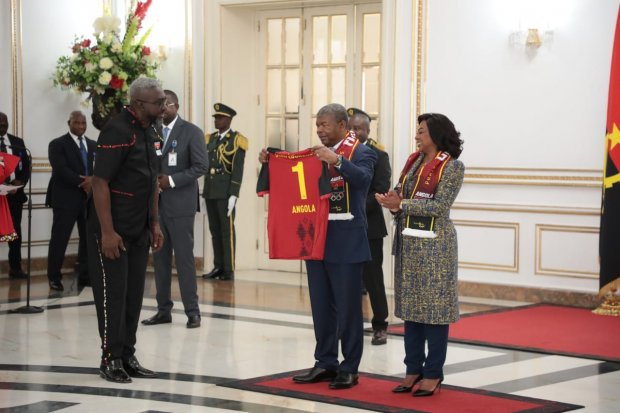 Chefe de Estado recebe atletas angolanos aos Jogos Olímpicos de Paris ...